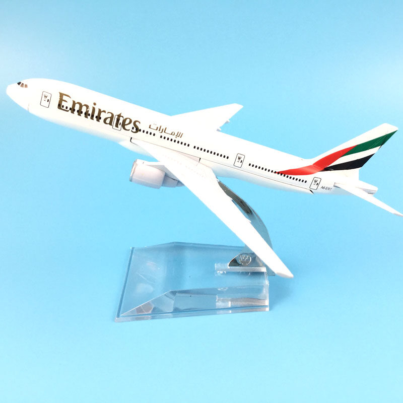 plane model Boeing 777 emirates airline aircraft 777 Metal Solid ...