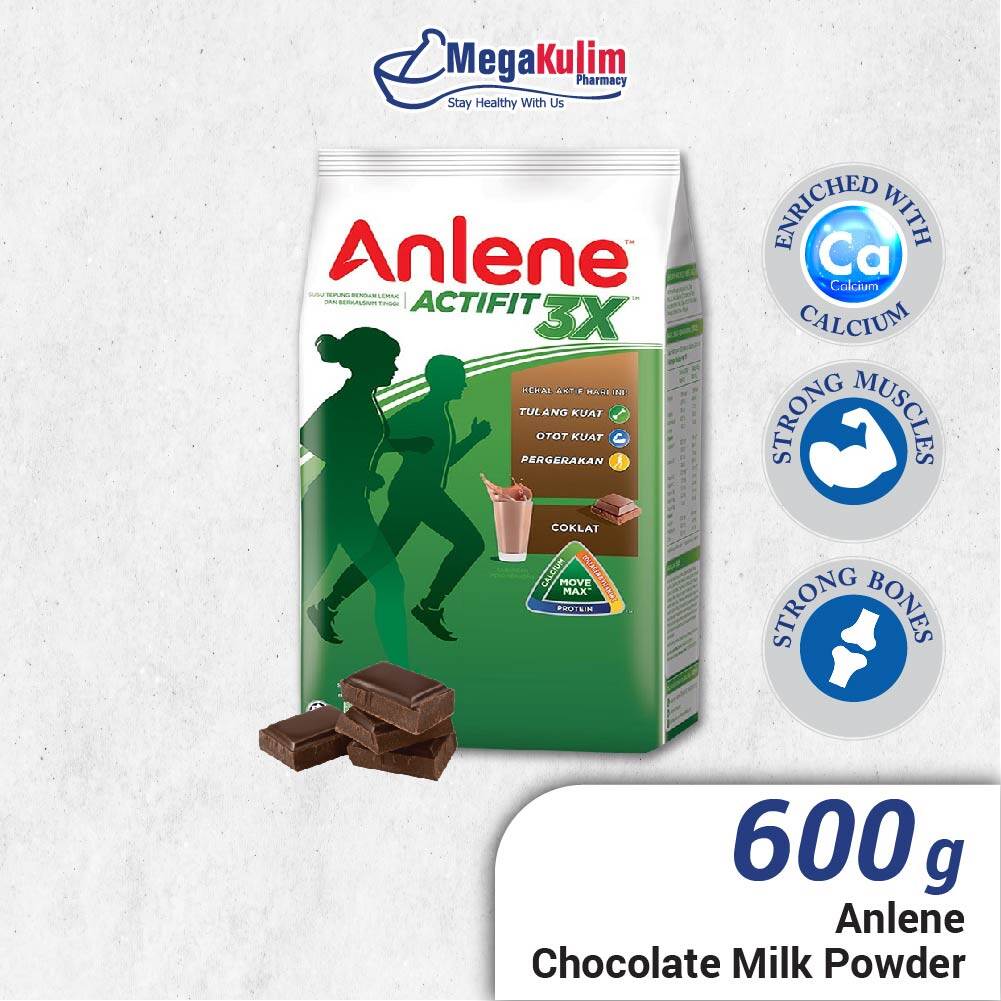 Anlene Regular / Chocolate Milk Powder (250g / 600g / 1kg) | Lazada