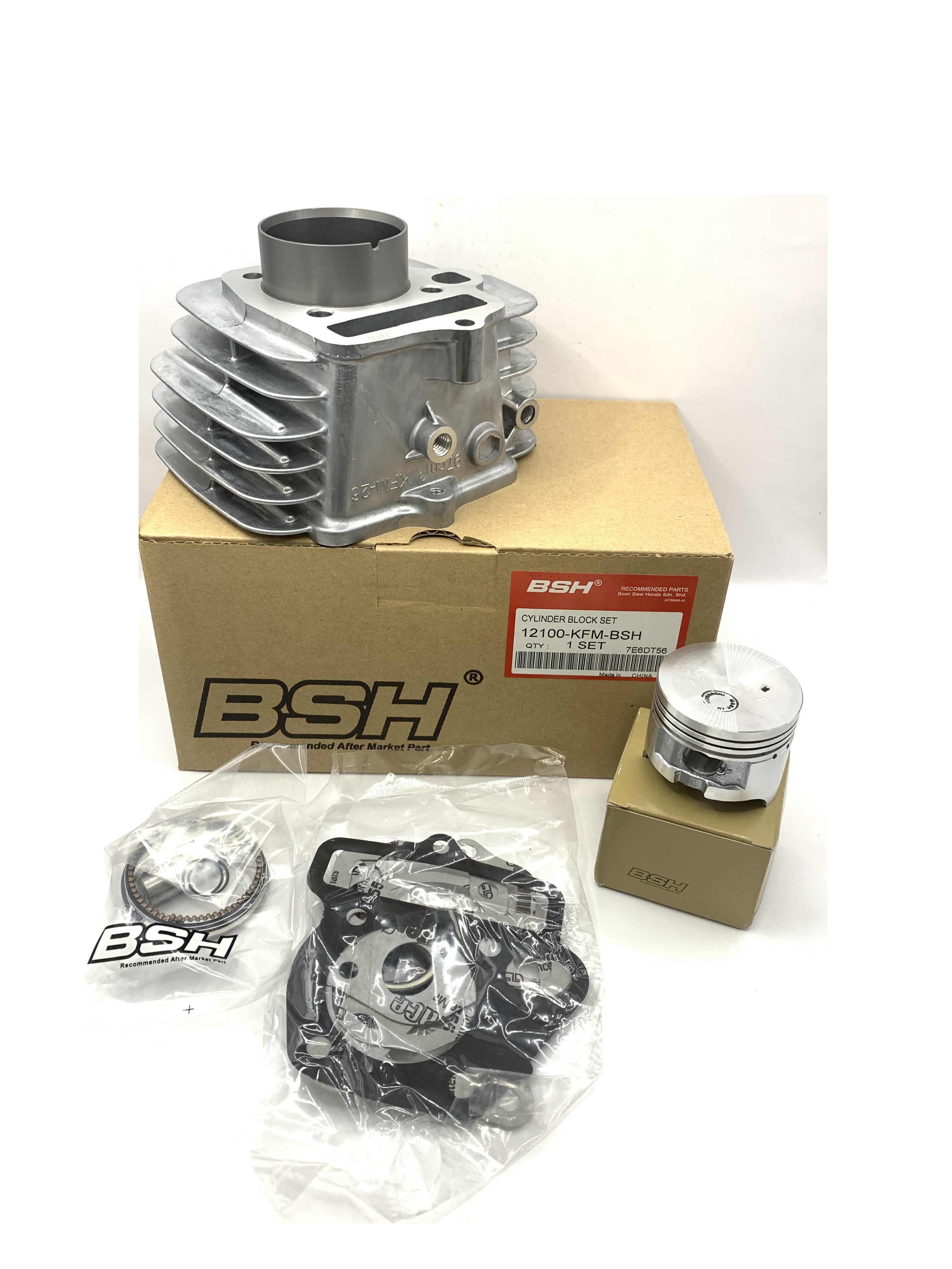 HONDA EX5 DREAM CYLINDER BLOCK SET 100% ORIGINAL WAVE100 W100 12100-KFM ...