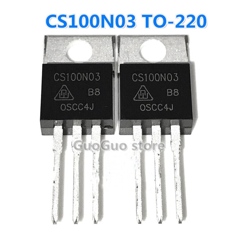 10pcs 100N03 CS100N03 TO-220 40V/100A N-channel MOSFET new original ...