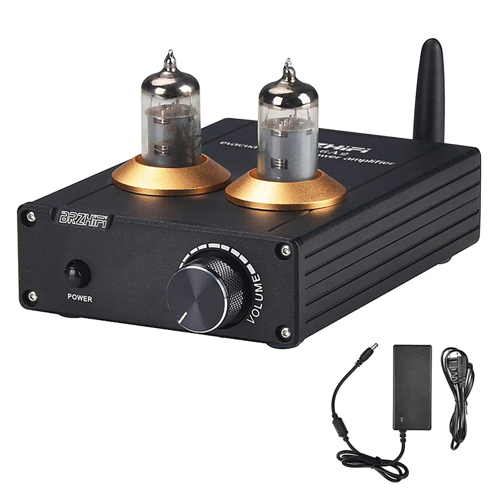 BREEZE HIFI Vacuum Tube Machine TPA-6A2 Fever HiFi 50W+50W Digital Amplifier Bluetooth 5.0 Small ...