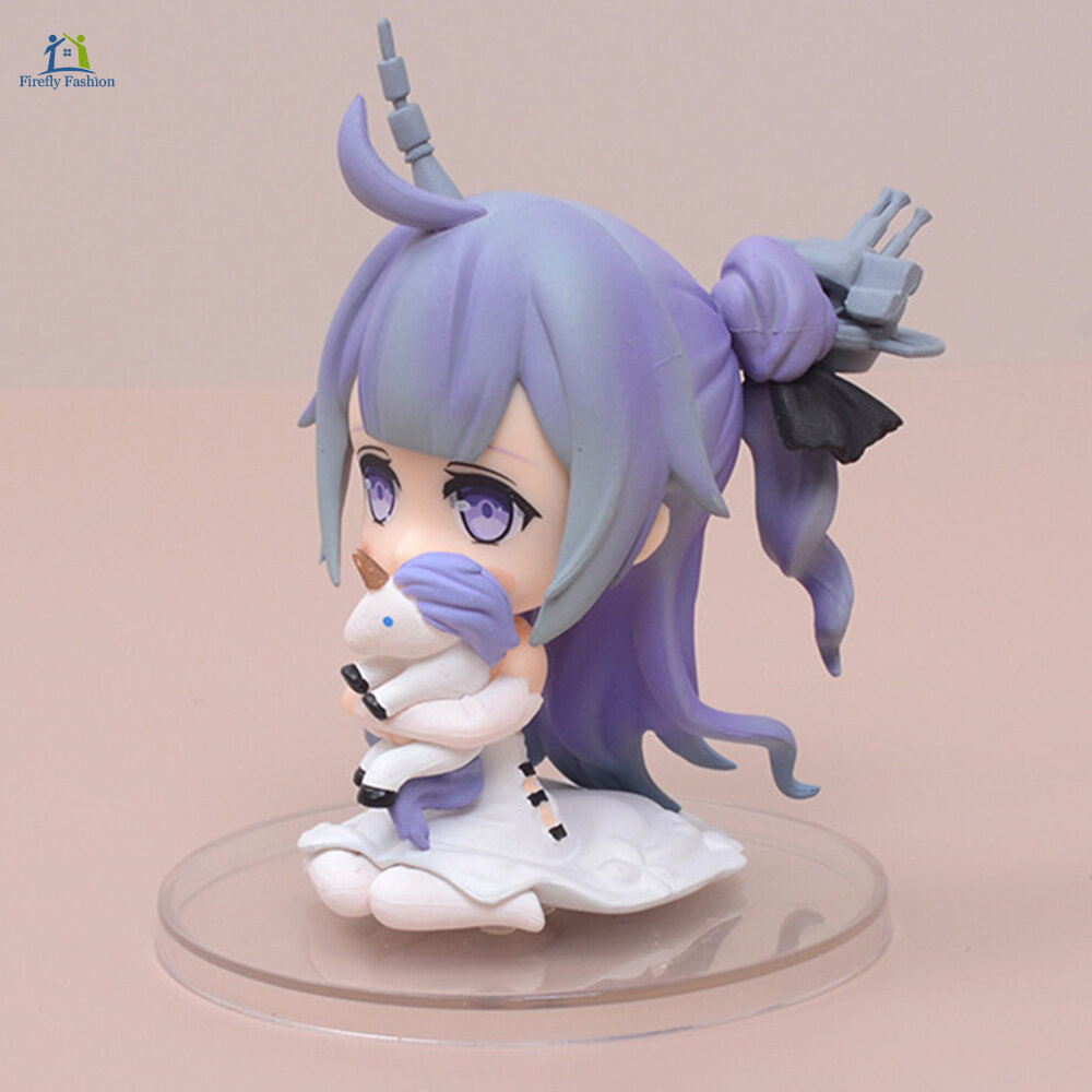 การ์ตูน Azur Lane ฟิกเกอร์รูปปั้นของเล่นโมเดลการ์ตูนหุ่นเคลื่อนไหวของอะ ...
