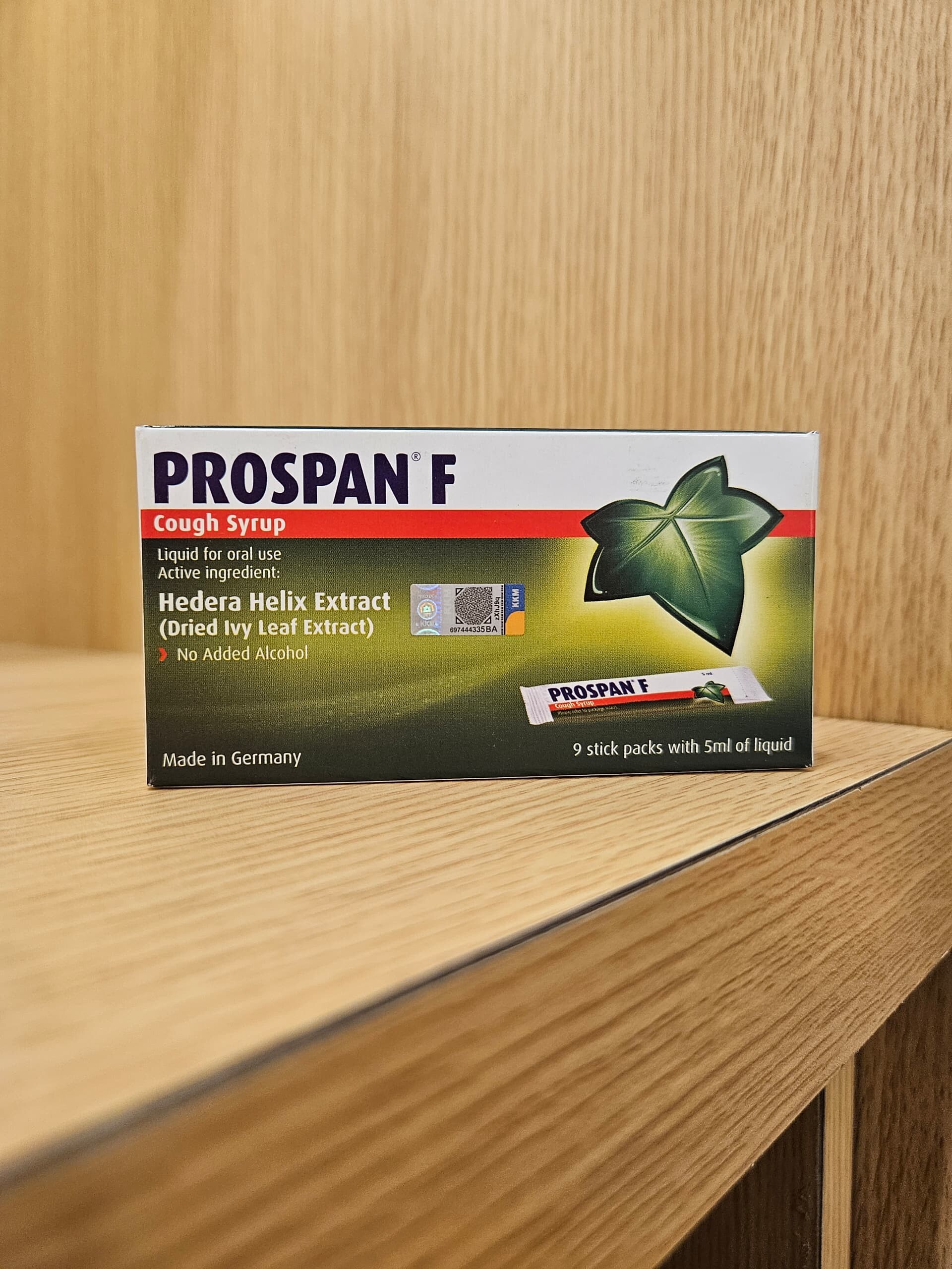 PROSPAN F COUGH SYRUP 5ML 9'S | Lazada