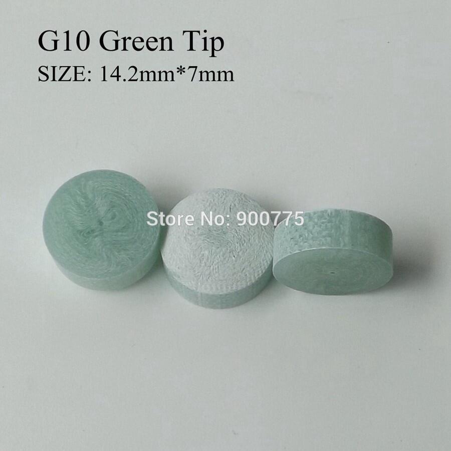 Break Jump Tips G10 Green Fiber Tips For Pool Game Cue Billiards ...