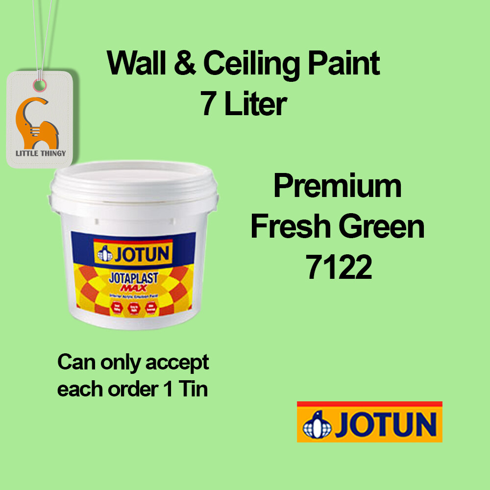Jotun Jotaplast Max 7L Premium Fresh Green 7122, Interior Acrylic ...