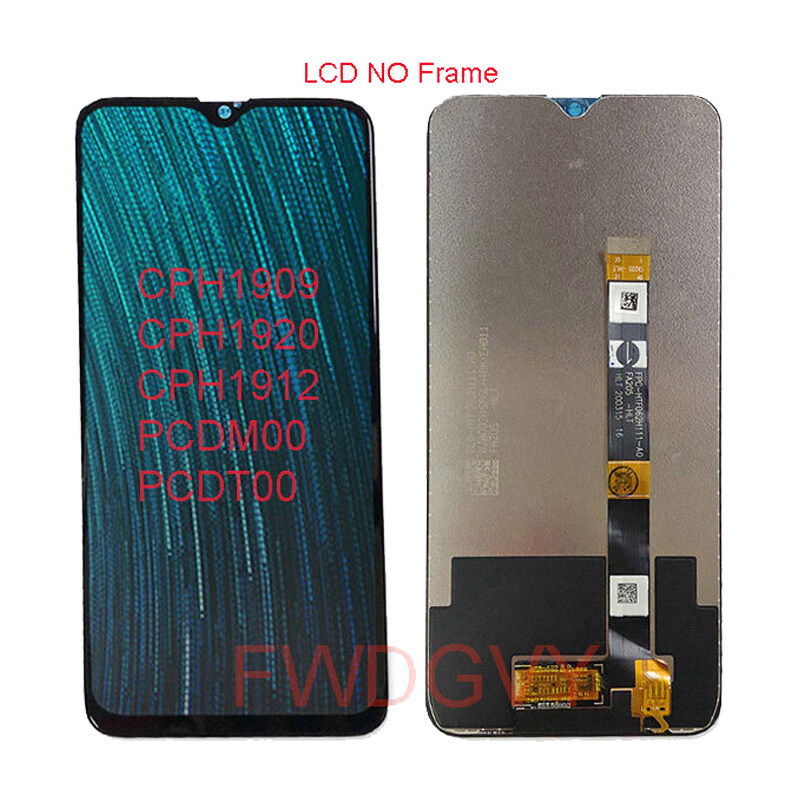 พร้อมสำหรับ Oppo A5s / AX5s / A7N จอแสดงผล LCD เดิมหน้าจอสัมผัส ...