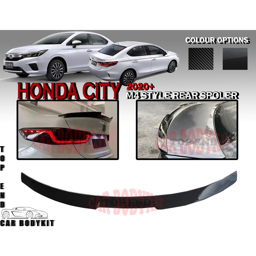 HONDA CITY 2020+ M4 STYLE REAR TRUNK SPOILER DUCKTAIL (M4) SPOILER FOR ...