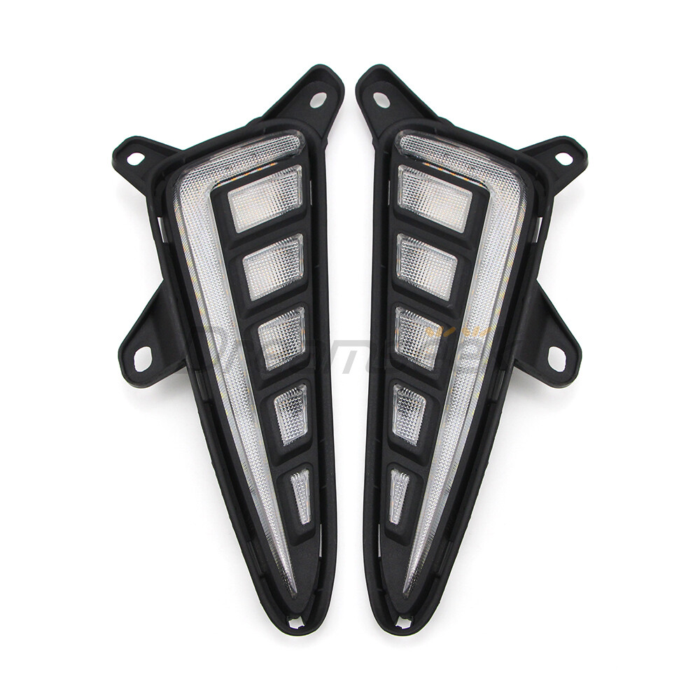 LED DRL Fog Light for Toyota C-HR CHR 2017 2018 2019 Daytime Running ...