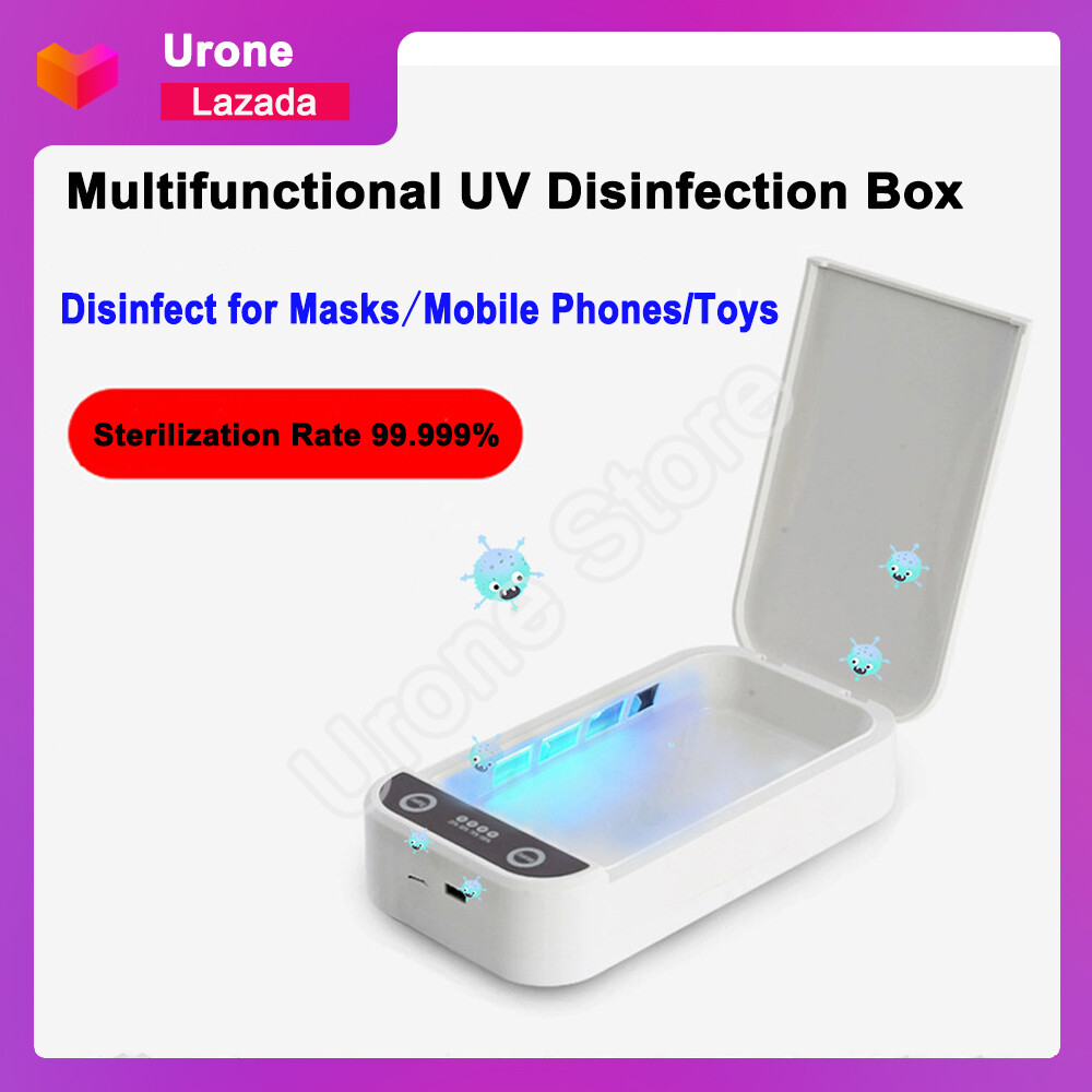 Urone กล่องฆ่าเชื้อสำหรับโทรศัพท์มือถือของเล่นชาร์จ USB - Urone Store ...