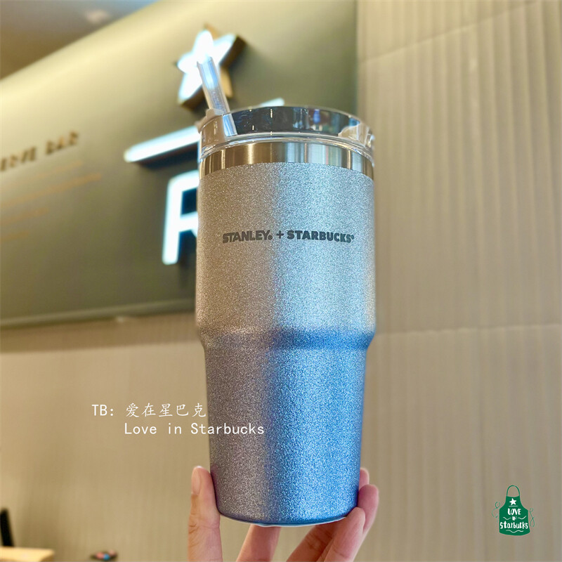 Starbuck Cup 2022ใหม่ Christmas Shining Gradient Stanley ความร่วมมือ ...