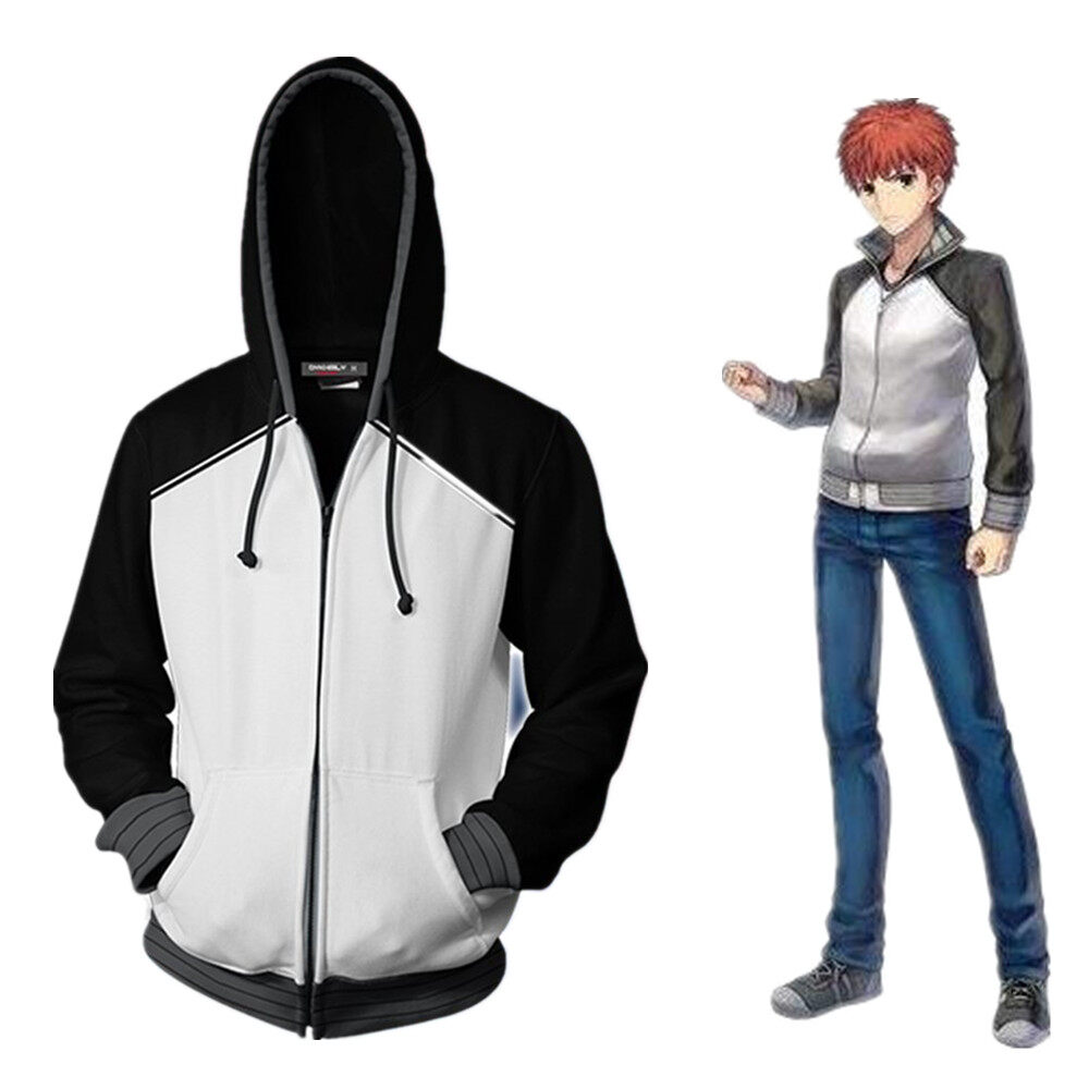 Japan Anime Emiya Shirou Unisex Fate Stay Night Cosplay Costume Long ...