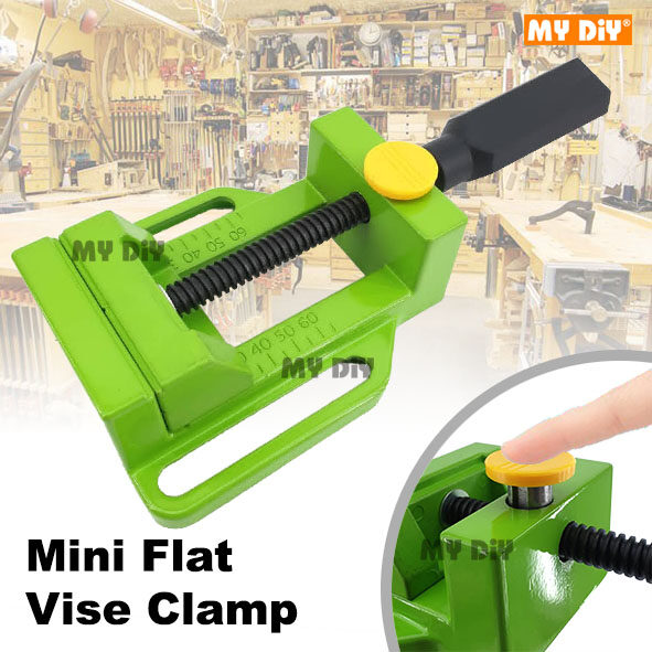 DIYHARDWARESTATION - Drill Press Vice Flat Vise Clamp Flat Clamp Bench ...