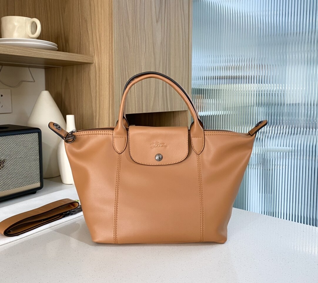 [LONGCHAMP Paris] Longchamp ผู้หญิงหนังแกะไหล่เดียวเอียงช่วงเกี๊ยวซ่า ...