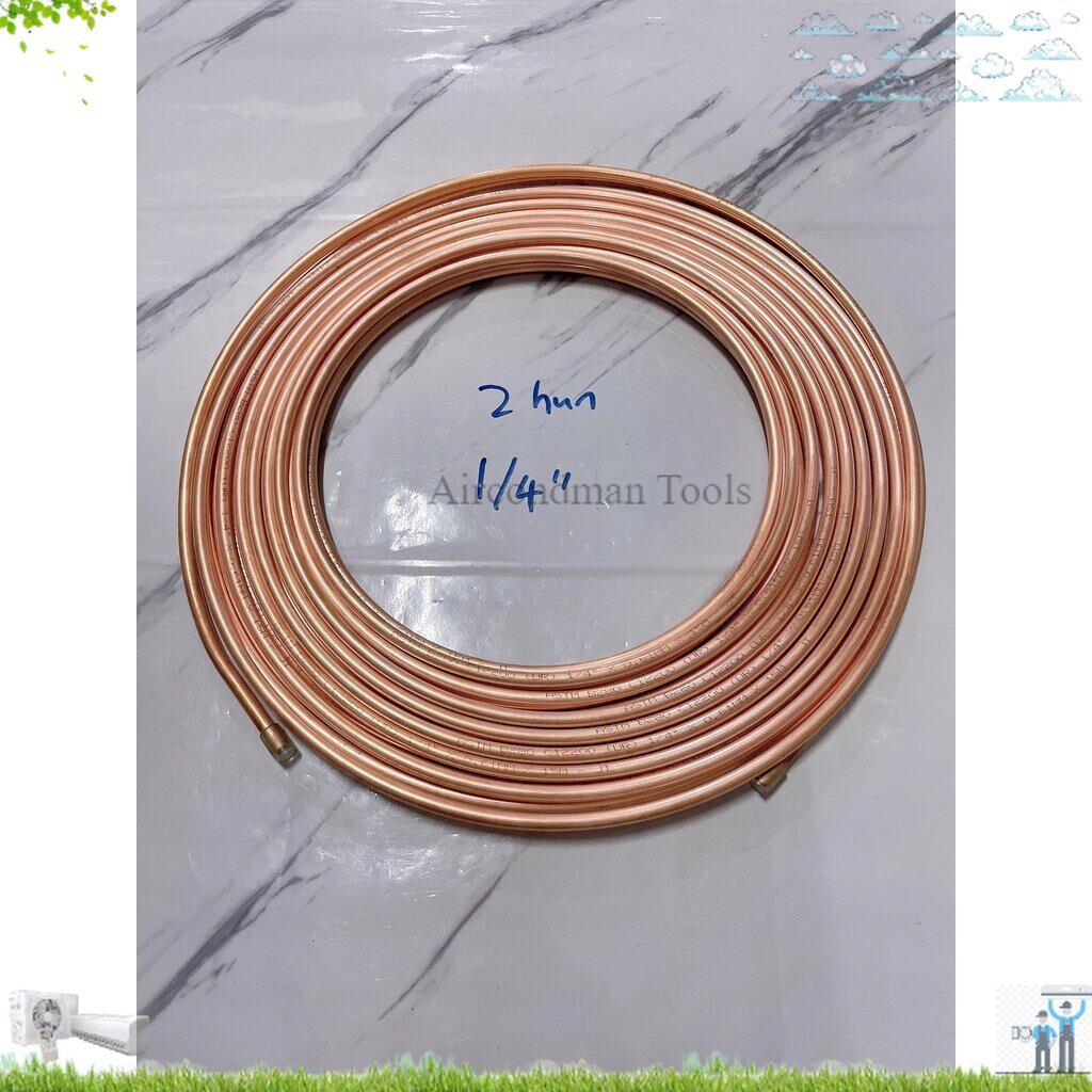 (Aircond Tool) copper tube aircond pipe install air conditioner tembaga ...