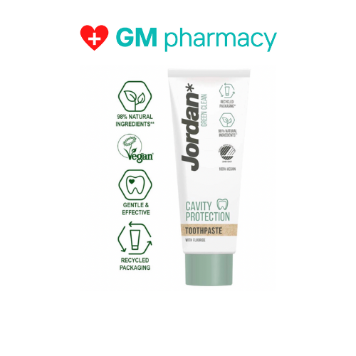 Jordan Green Clean Cavity Protection 75ml [100%vegan, fluoride ...