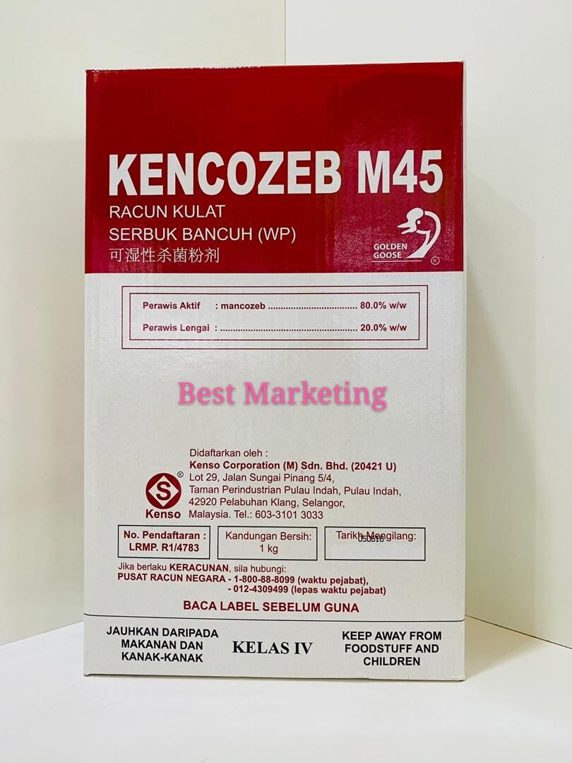 1KG KENCOZEB KENSO / Mancozeb / Dithane M45/ Kulat | Lazada