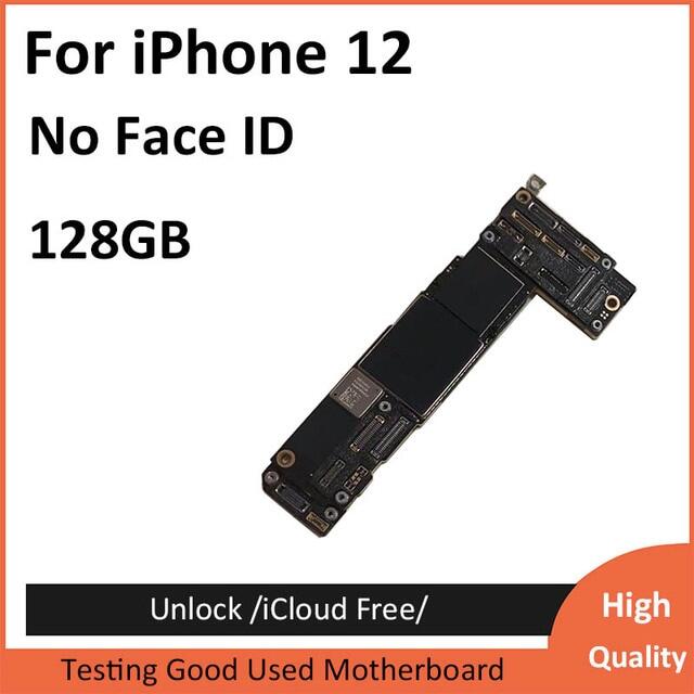 For iPhone 12 Mini Motherboard with Face ID Free iCloud Original 12 ...