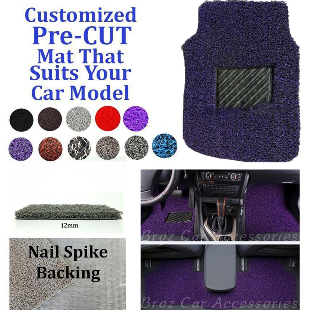 PRE CUT OEM PVC 1 PCS DRIVER SIDE CARPET 15MM Customized Coil Floor Mat ...