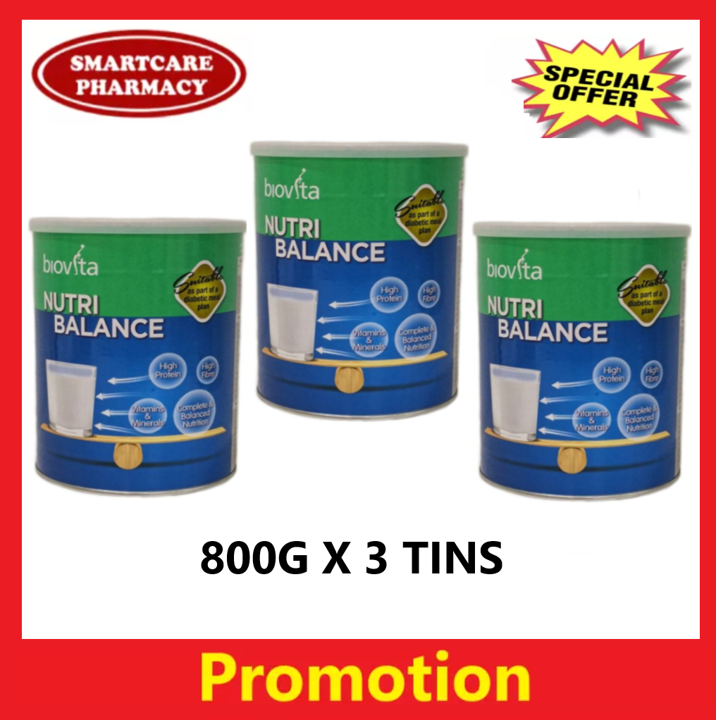 Biovita Nutri Balance 800g X 3 TINS | Lazada