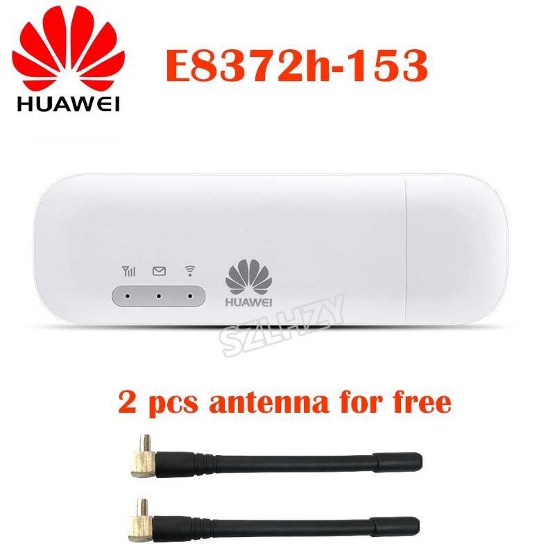 Unlocked Huawei E8372 E8372h-153 E8372h-608 E8372h-155 4G LTE USB Wingle Universal 4G 150mbps ...