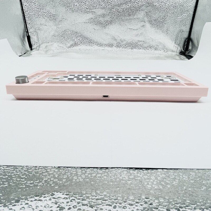 DK75 Hot Swap ชุดคีย์บอร์ดเครื่องกลการเขียนโปรแกรม RGB เข้ากันได้กับ3/5 ...