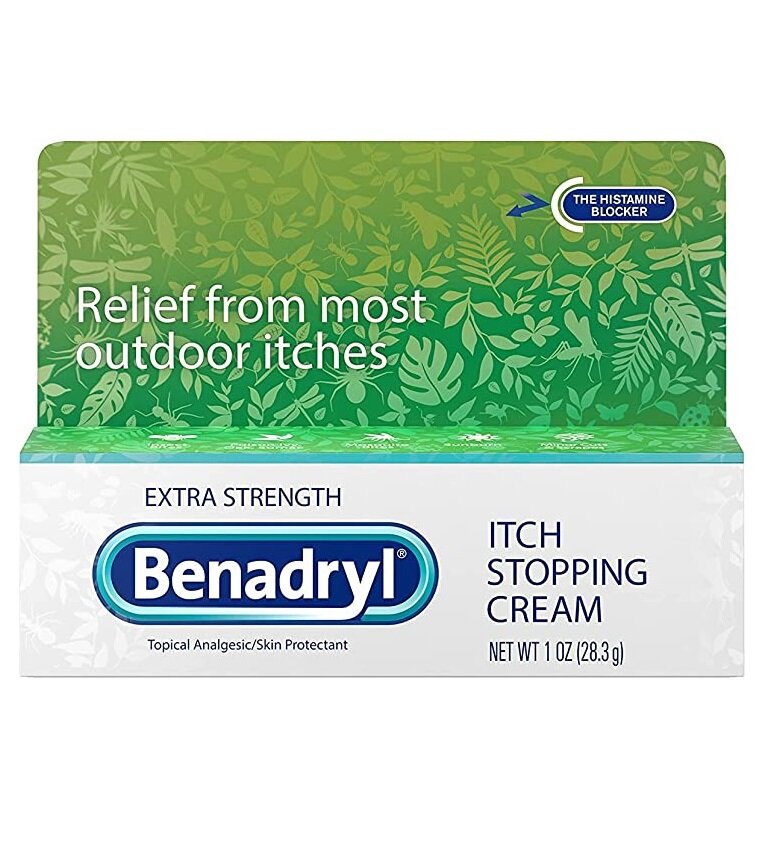Benadryl Original Extra Strength Anti-Itch Relief Cream for Most ...
