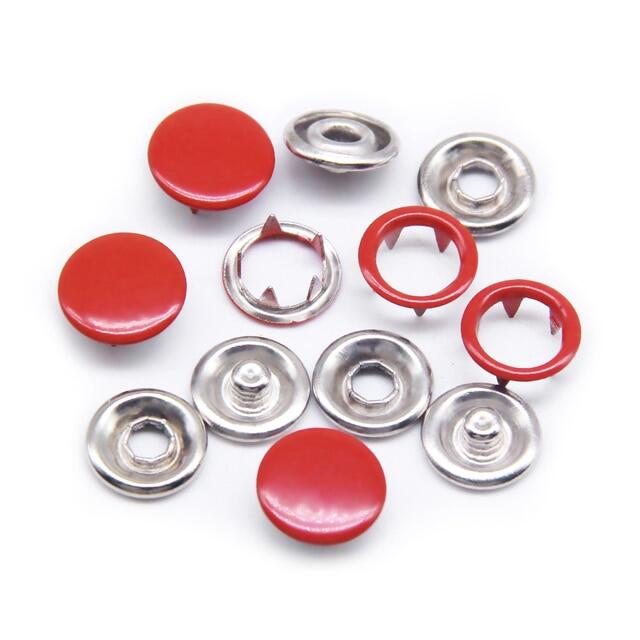 ST LUCAS 9.5mm Metal Prong Snap Button Press Button Studs Fasteners ...