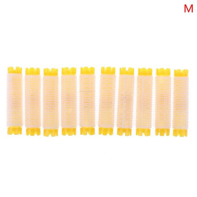 10pcs Fluffy Hair Root Rollers Pack The 3rd Generation Morgan Perm Rods ...