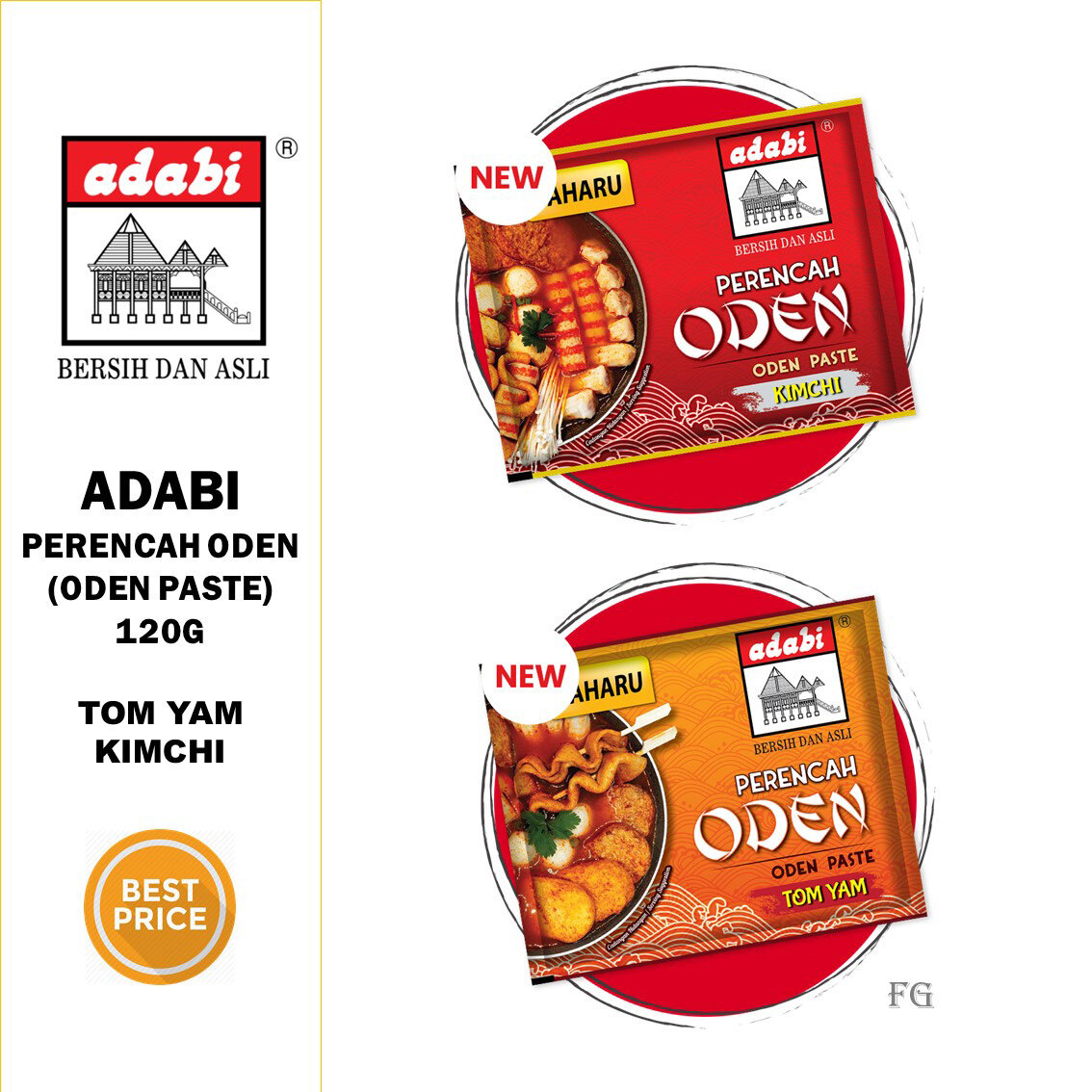 Adabi Oden Paste 120g | Lazada