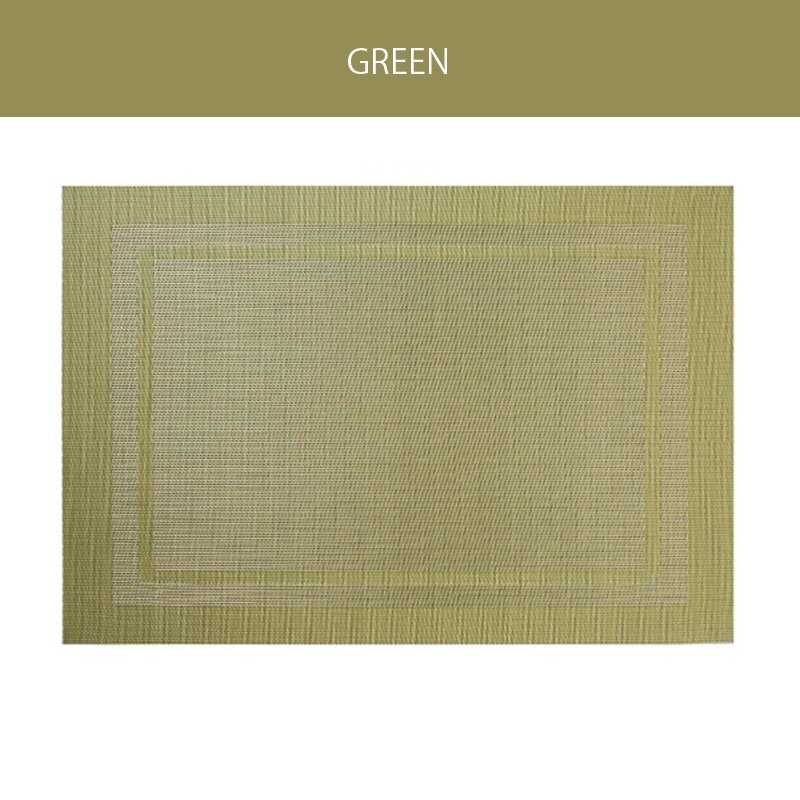 𝗔𝗡𝗧𝗜 𝗦𝗟𝗜𝗣 》Dining Table Mat Coaster Tablemat Placemat Anti Slip ...