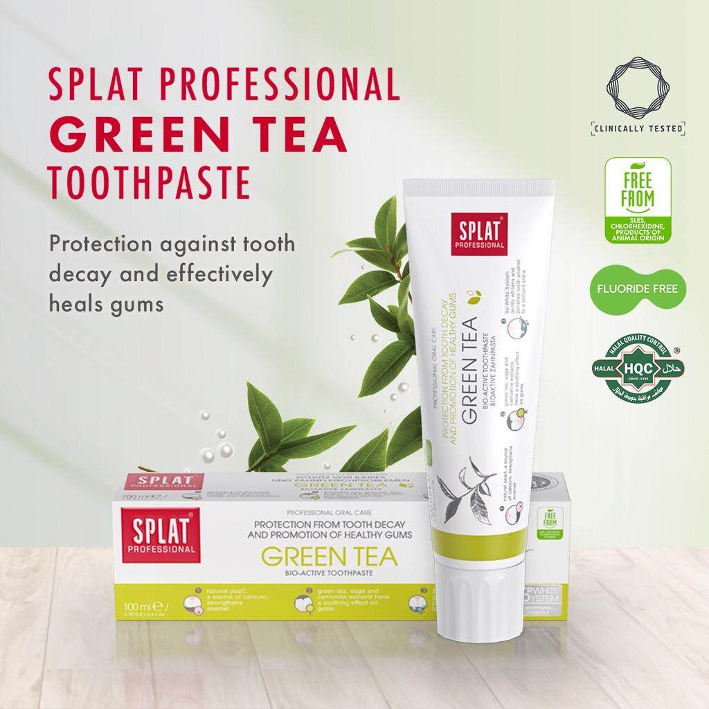 SPLAT Professional Series Toothpaste (100ML) - Active / Sensitive ...