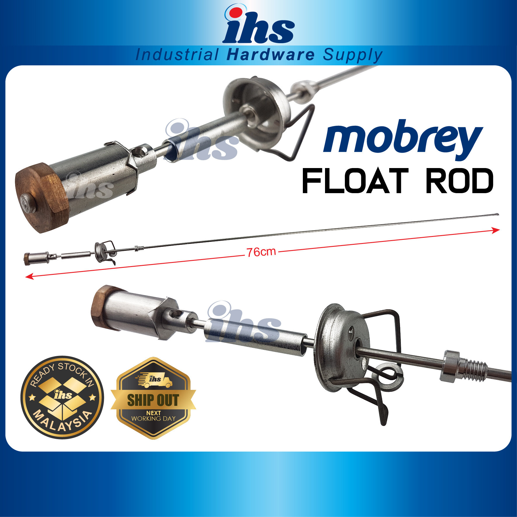 MOBREY SK55 MAGNETIC HEAD FLOAT ROD [MOBREY LEVEL CONTROL] | Lazada