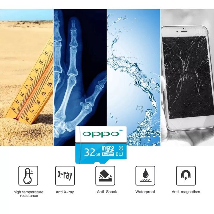 【COD】 Oppo SD Card Class10 UHS-I ความเร็วสูงหน่วยความจำ TF Card 512GB ...