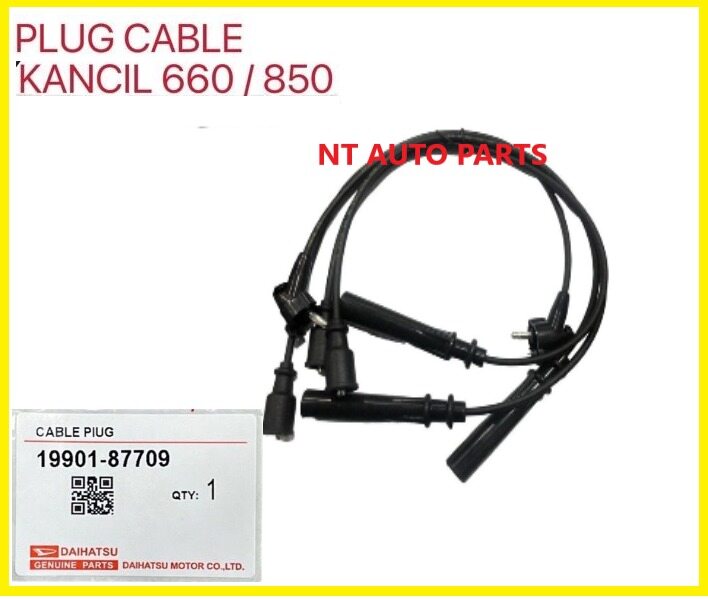 PLUG CABLE PERODUA KANCIL 660 / 850 19901-87709 DAIHATSU ORIGINAL ...
