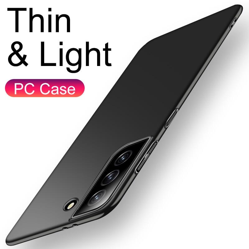Ultra Thin PC Back Cover Case For Samsung Galaxy S21 S20 Fe Ultra S10 ...