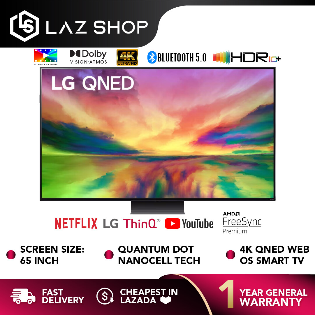 LG QNED TV 65 inch 4K Smart TV Quantum Dot NanoCell AMD Freesync ...