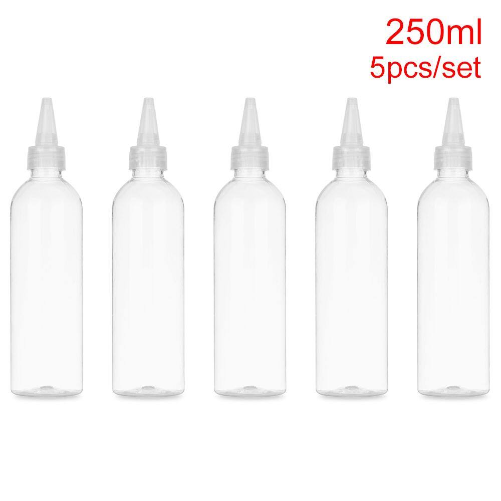 5210A 5pcs Useful Empty Container Eye Dropper Storage Refillable Bottle Liquid Sample Squeeze ...