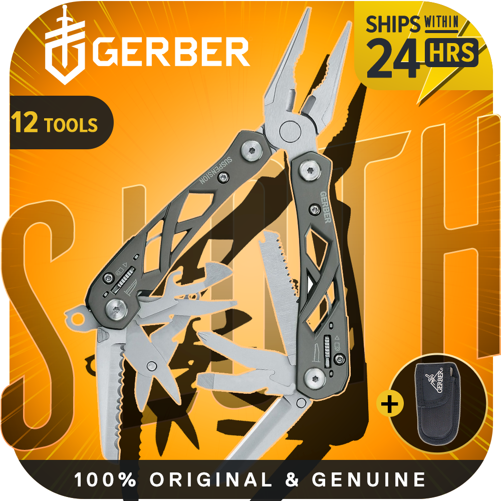 Gerber Suspension Multi-Tool, 12 Tools | Lazada