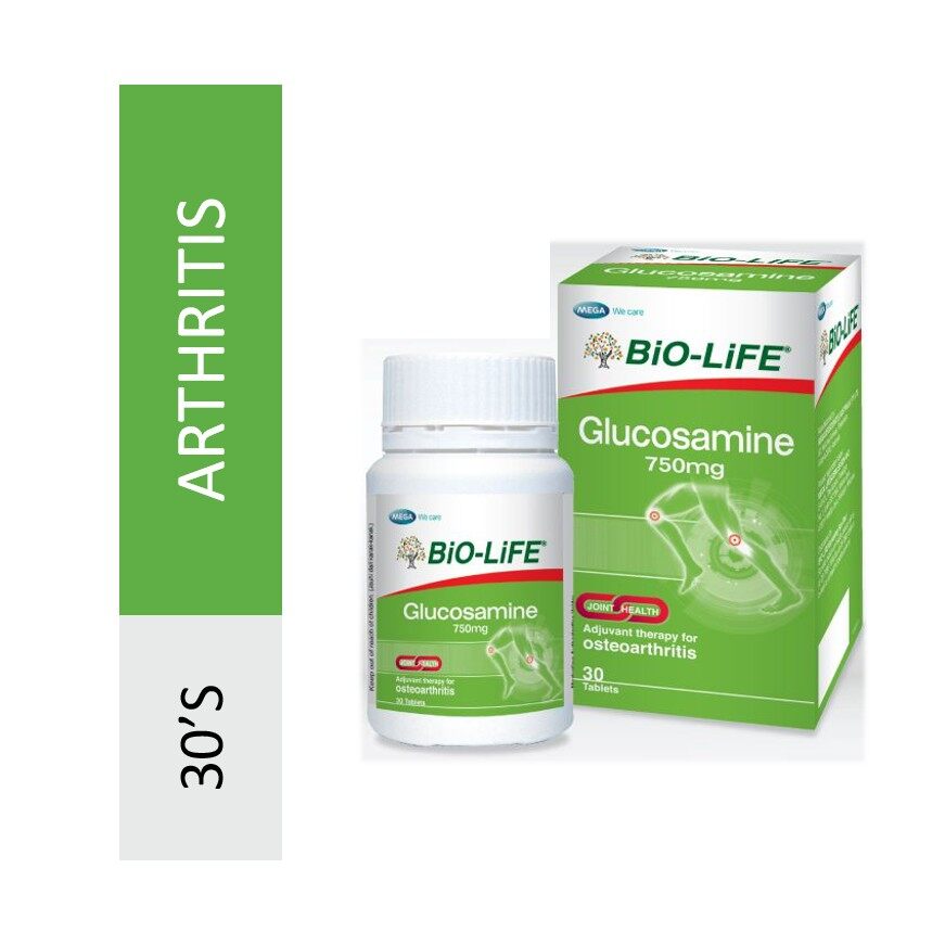 Bio-life/ biolife Glucosamine 750mg Tablet (30's/100's) | Lazada