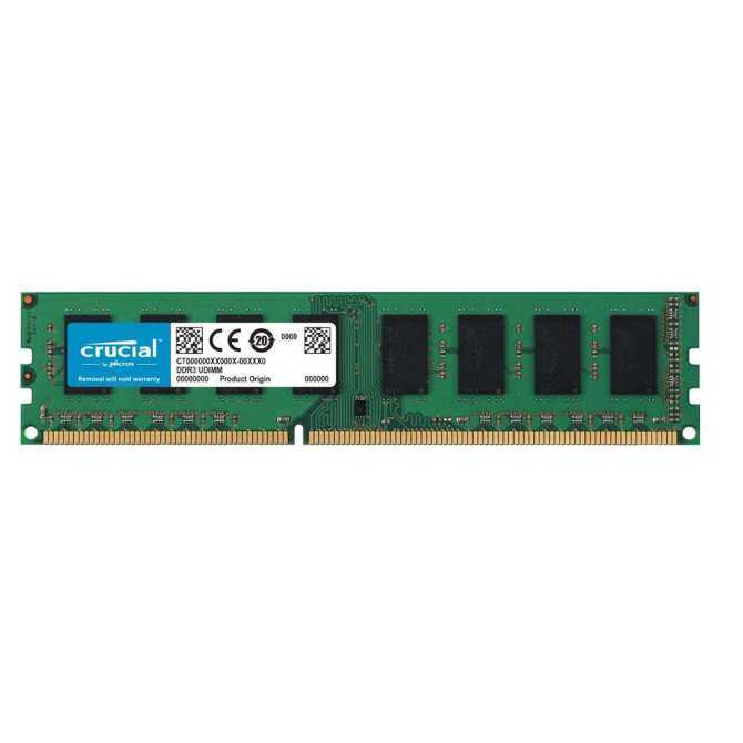 Crucial 8GB Single DDR3L 1600 MT/S (PC3L-12800) Unbuffered UDIMM Memory ...