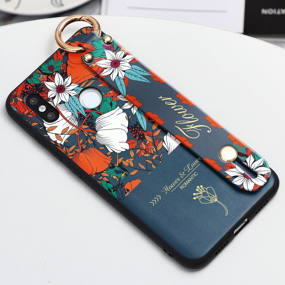 เคสtpuมีสายคล้องข้อมือสีสันสดใส เคสสำหรับxiaomi Mi 8 8x 9 9 Se 9t 9t