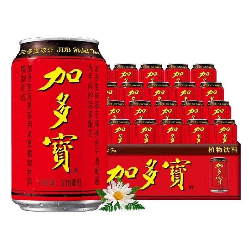 加多宝凉茶｜Jia Duo Bao Herbal Tea 310ml x 24 pcs | Lazada