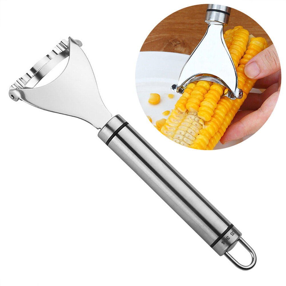 zitaotangb® Stainless Steel Corn Slicer Peeler Thresher Cutter Kernel ...