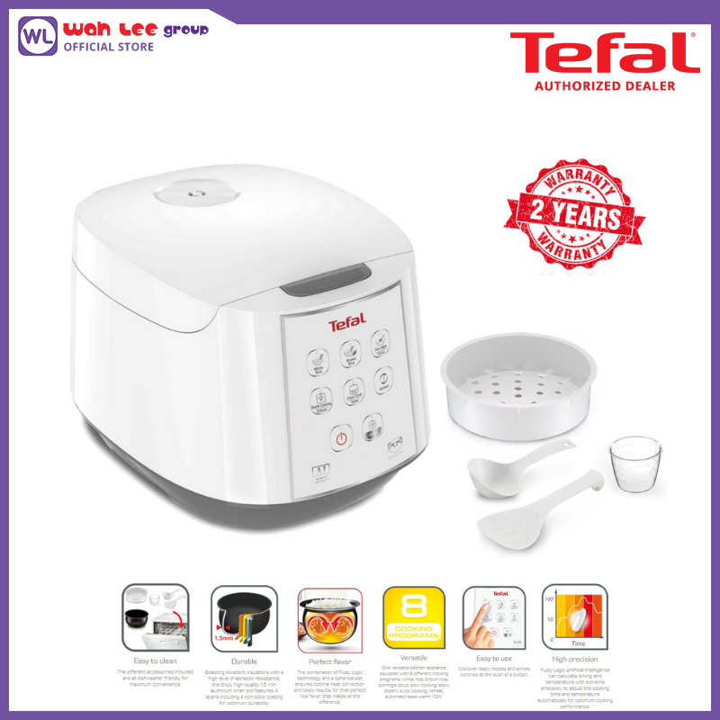 Tefal Easy Rice Spherical Pot Rice Cooker 1.8L RK7321 WAH LEE STORE ...