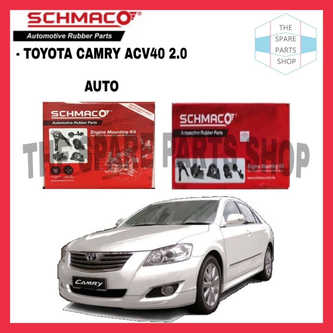 TOYOTA CAMRY ACV40 2.0 AUTO SCHMACO ENGINE MOUNTING KIT SET (4Pcs in 1 ...