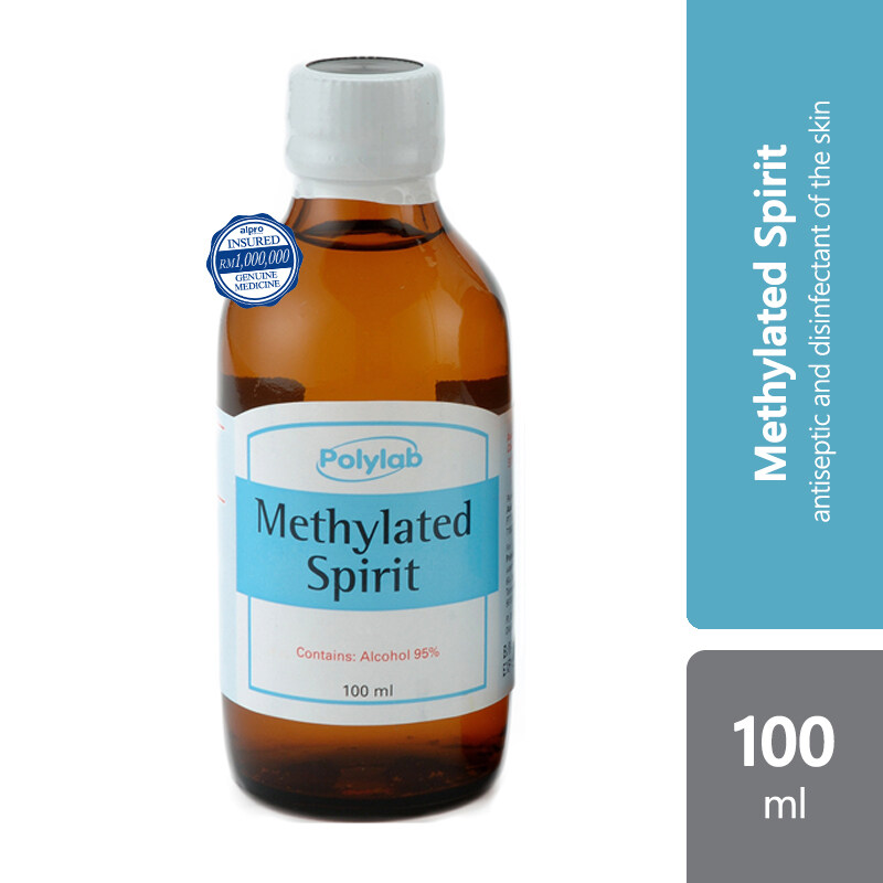 Alpro Pharmacy Polylab Methylated Spirit 100ml | Antiseptic ...