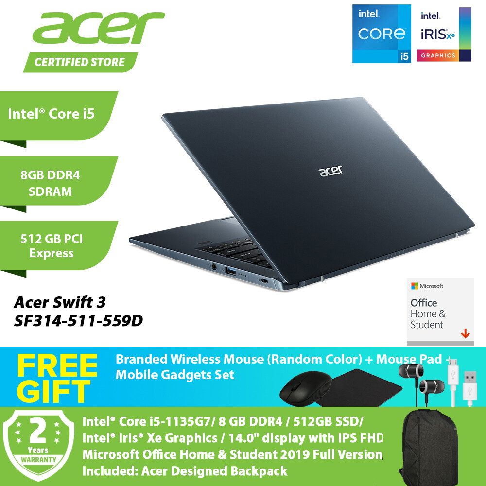Acer Swift 3 SF314-511 Price in Malaysia & Specs - RM2989 | TechNave