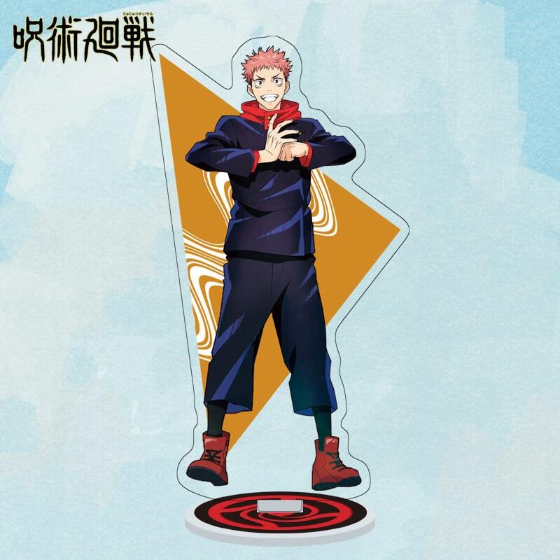Anime Jujutsu Kaisen Figure Acrylic Stand Model Toy Yuji Itadori&Gojo ...