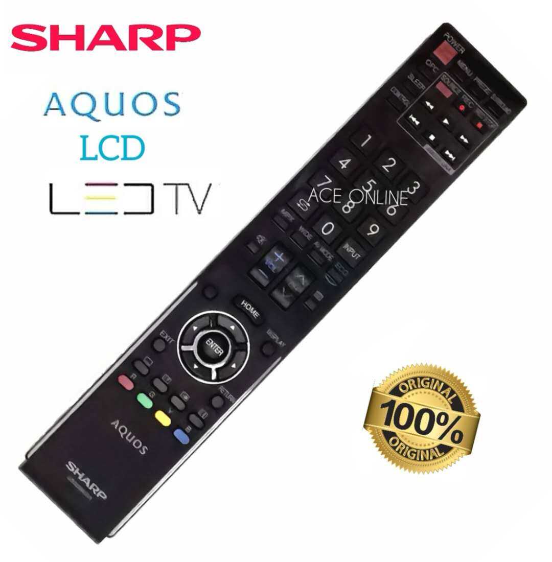 Original SHARP AQUOS LCD LED TV Remote Control REC Fernbedienung GB008WJSA | Lazada