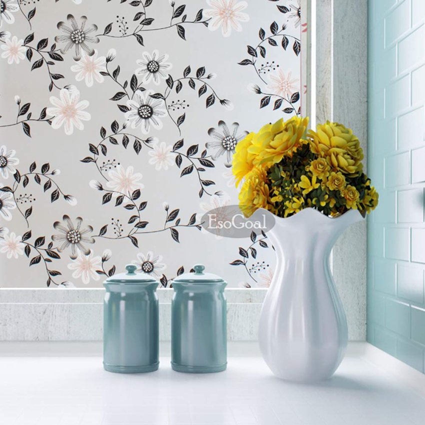 EsoGoal Decals Stickers Frosted DIY Self-adhesive Window Films ...